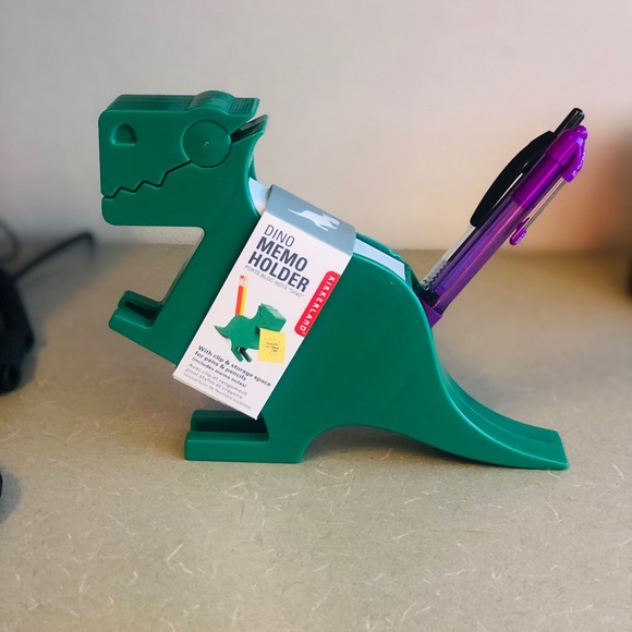 Kikkerland | Other | Dino Memo Holder | Poshmark